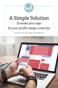 How to Make Your Logo Fit Correctly in Your Profile Image | Becky's ...