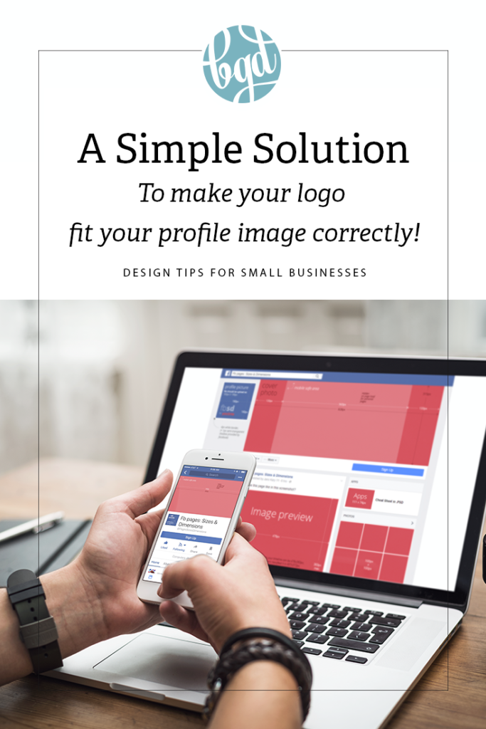 How to Make Your Logo Fit Correctly in Your Profile Image | Becky's ...