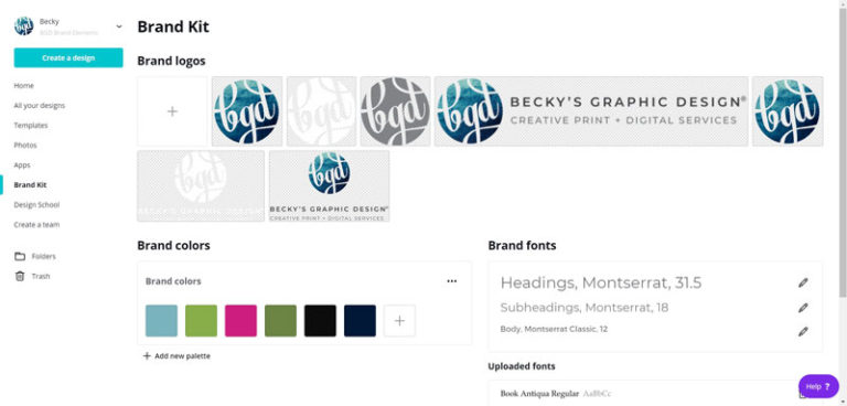 How to Make Your Logo Fit Correctly in Your Profile Image | Becky's ...