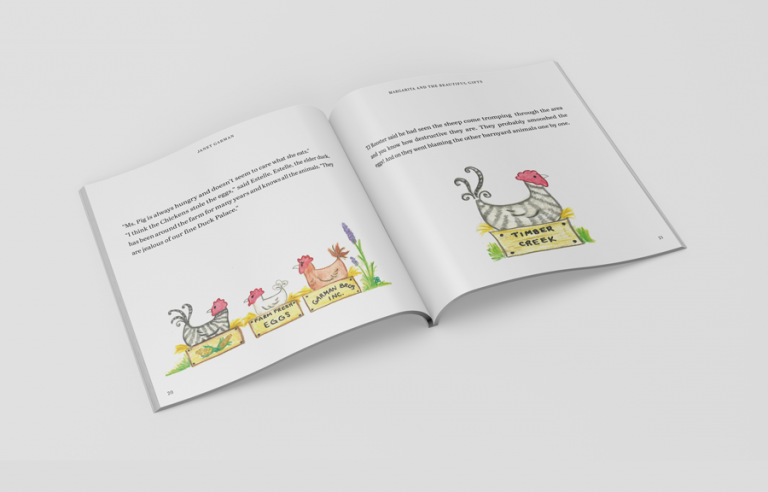 Children's Book Layout | Becky's Graphic Design®