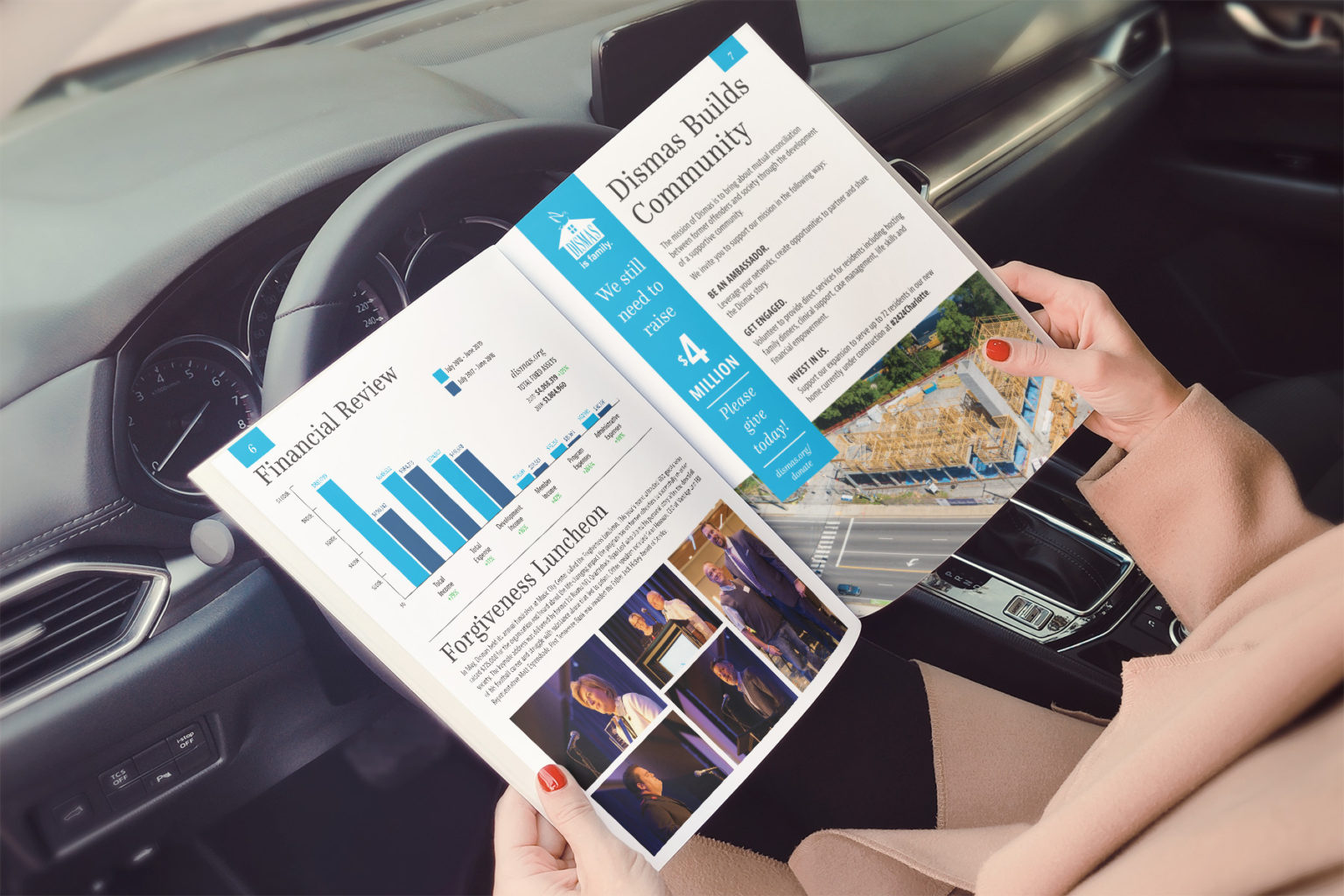 Annual Report Print Design | Becky's Graphic Design®