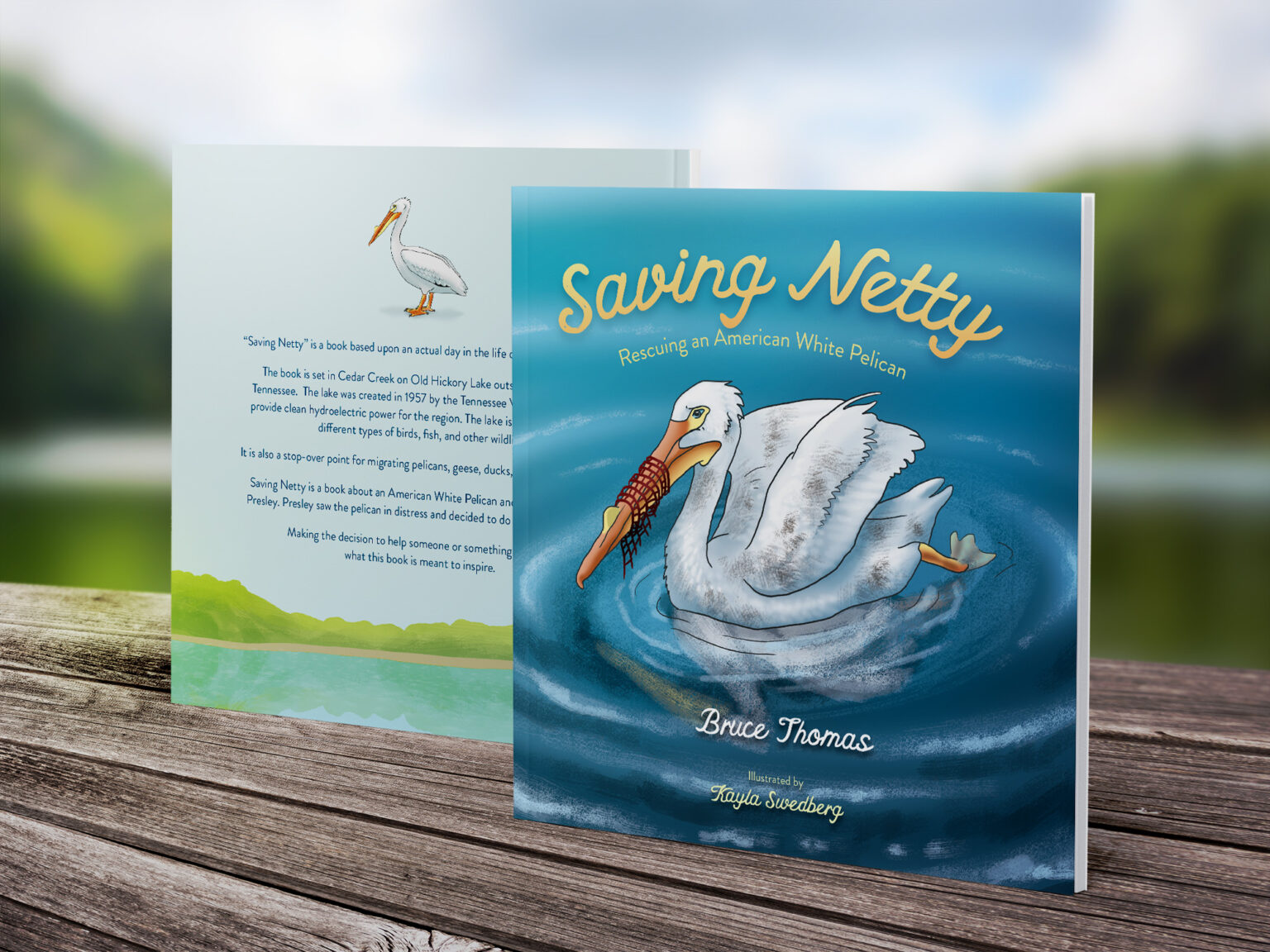 Saving Netty Children's Book | Becky's Graphic Design®