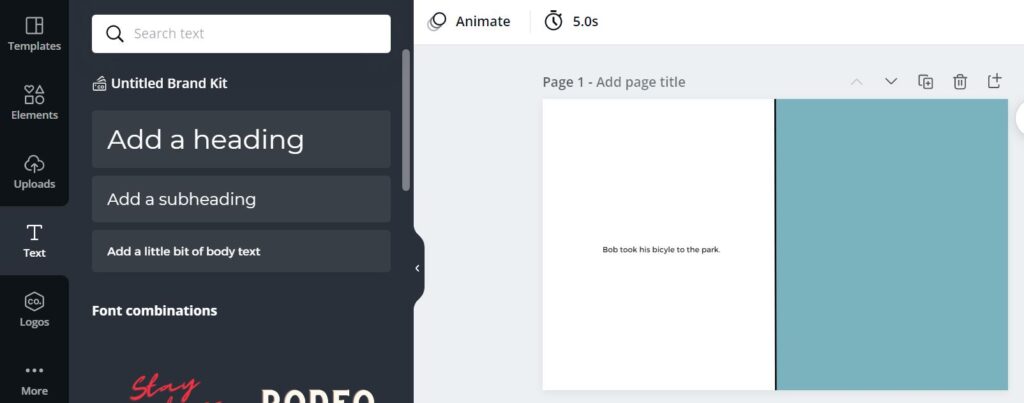How to Create a Children's Book Storyboard in Canva (FREE!) | Becky's ...