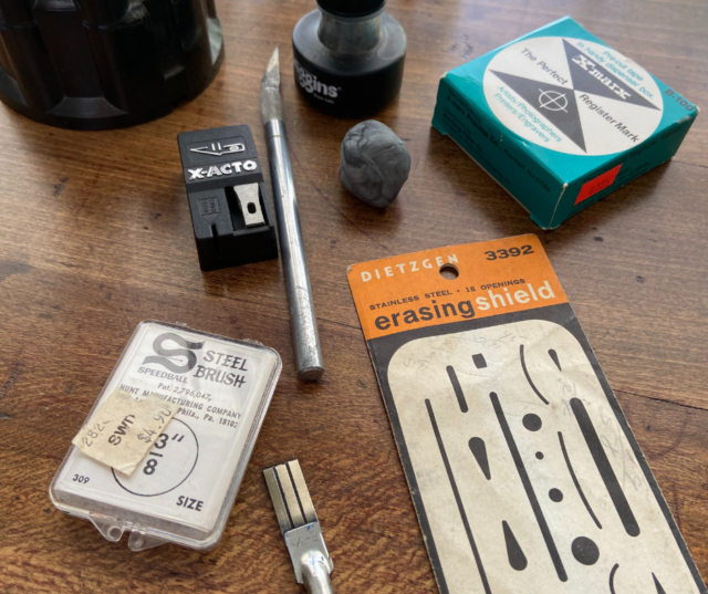 What Tools did Graphic Designers use before Computers? | Becky's ...